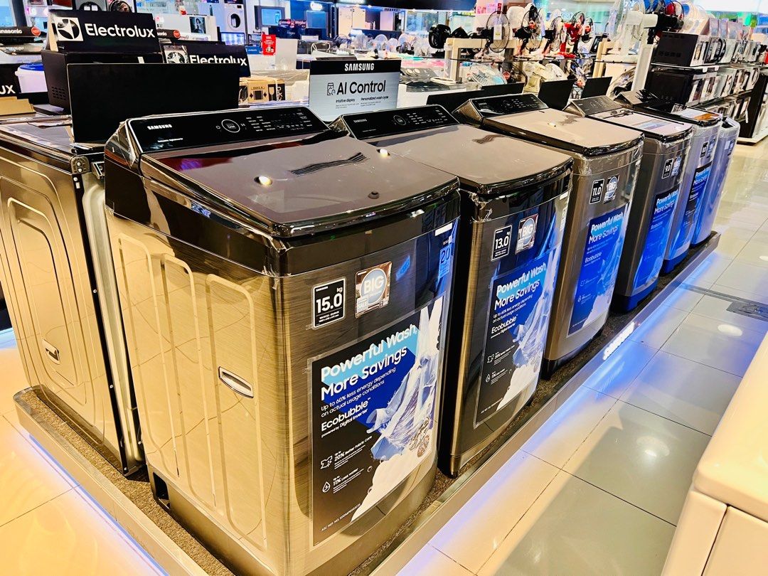 Brand New Samsung Top Load Inverter Washing Machine (7kg to 19kg), TV & Home Appliances, Washing ...