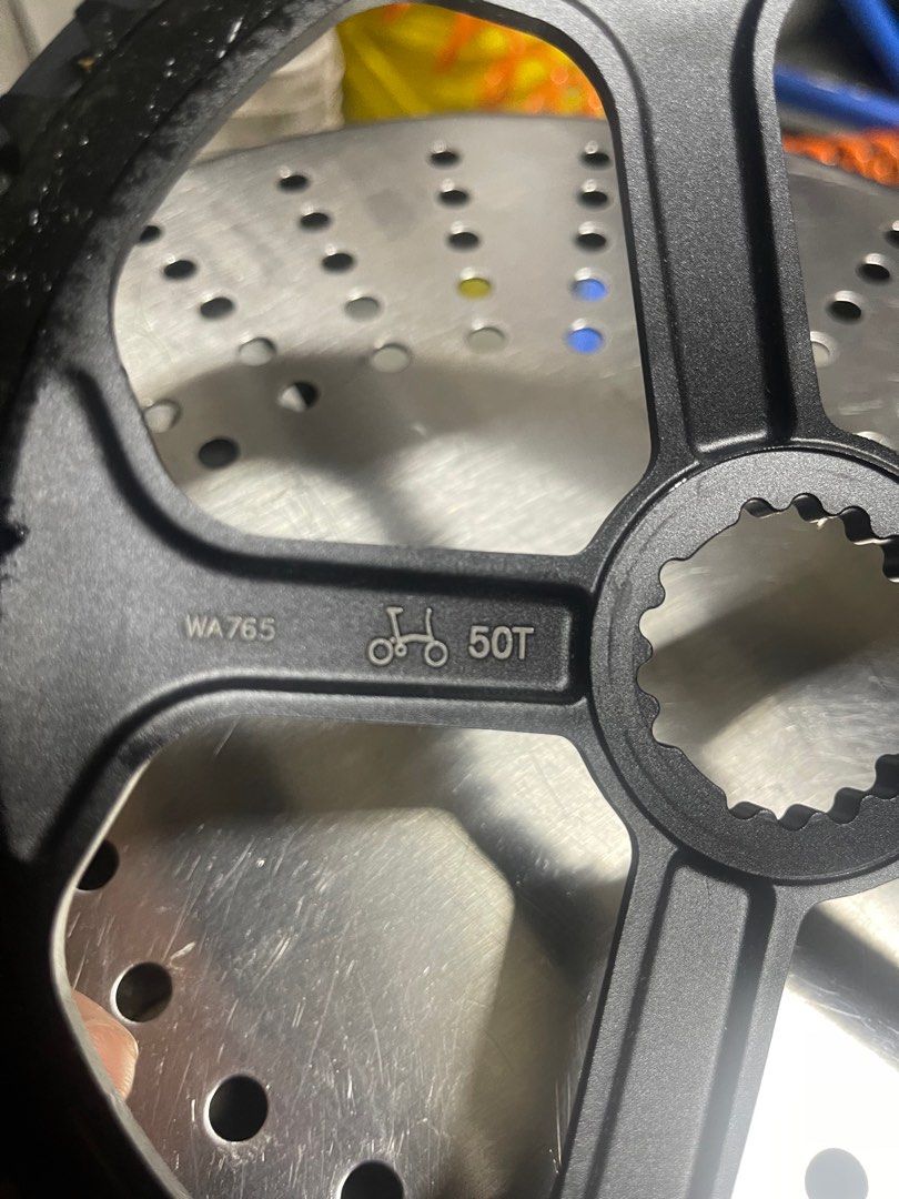 Brompton T-line 50t chainring, Sports Equipment, Bicycles & Parts ...