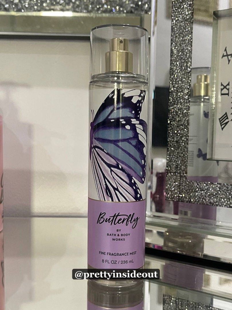 Butterfly body mist bbw 236ml, Beauty & Personal Care, Bath & Body ...