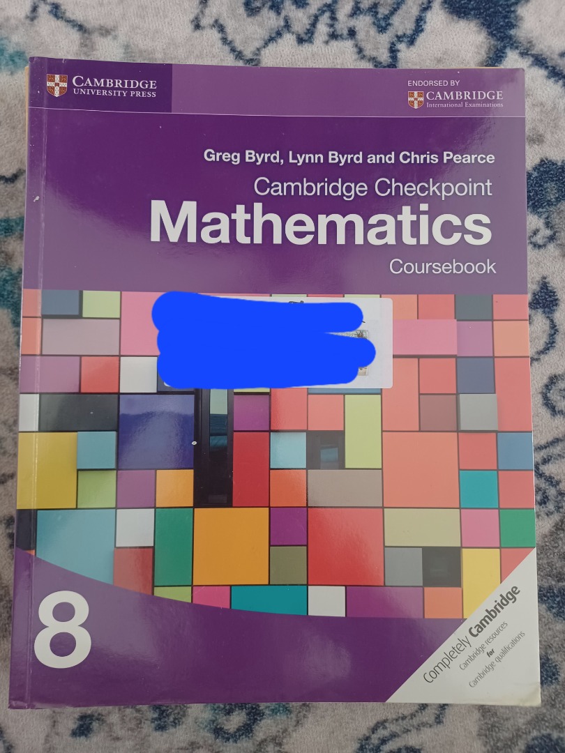 Cambridge Checkpoint Mathematics Coursebook 8, Hobbies & Toys, Books ...