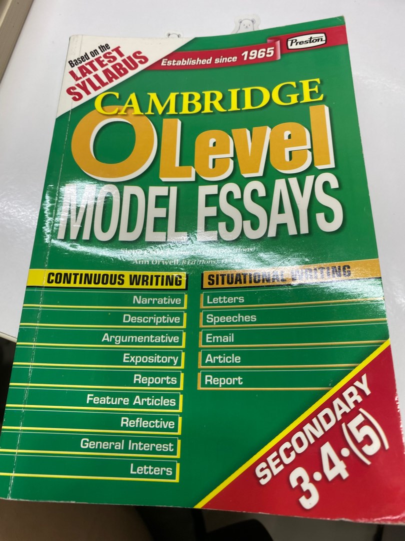Cambridge o level english model essays, Hobbies & Toys, Books ...