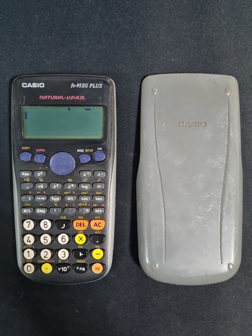 Casio fx-95SG Plus Calculator, Hobbies & Toys, Stationery & Craft ...