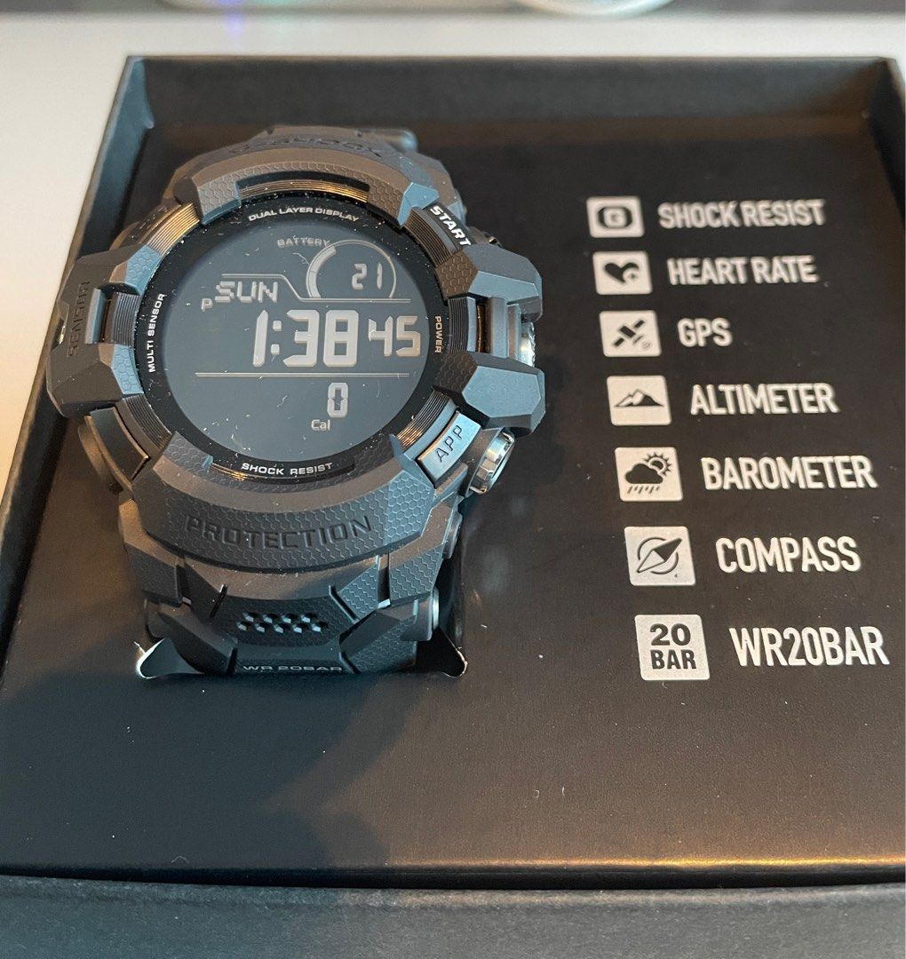 Casio G-Shock GSW-H1000-1A, 手提電話, 智能穿戴裝置及智能手錶 - Carousell