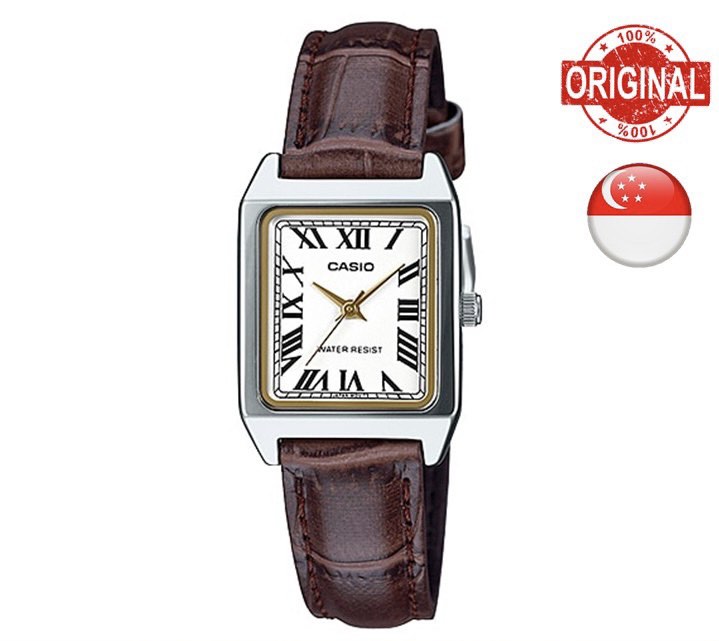 Casio ‘Tank’ Quartz Stainless Steel white dial, Men's Fashion, Watches ...