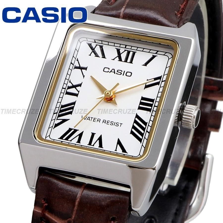 Casio ‘Tank’ Quartz Stainless Steel white dial, Men's Fashion, Watches ...