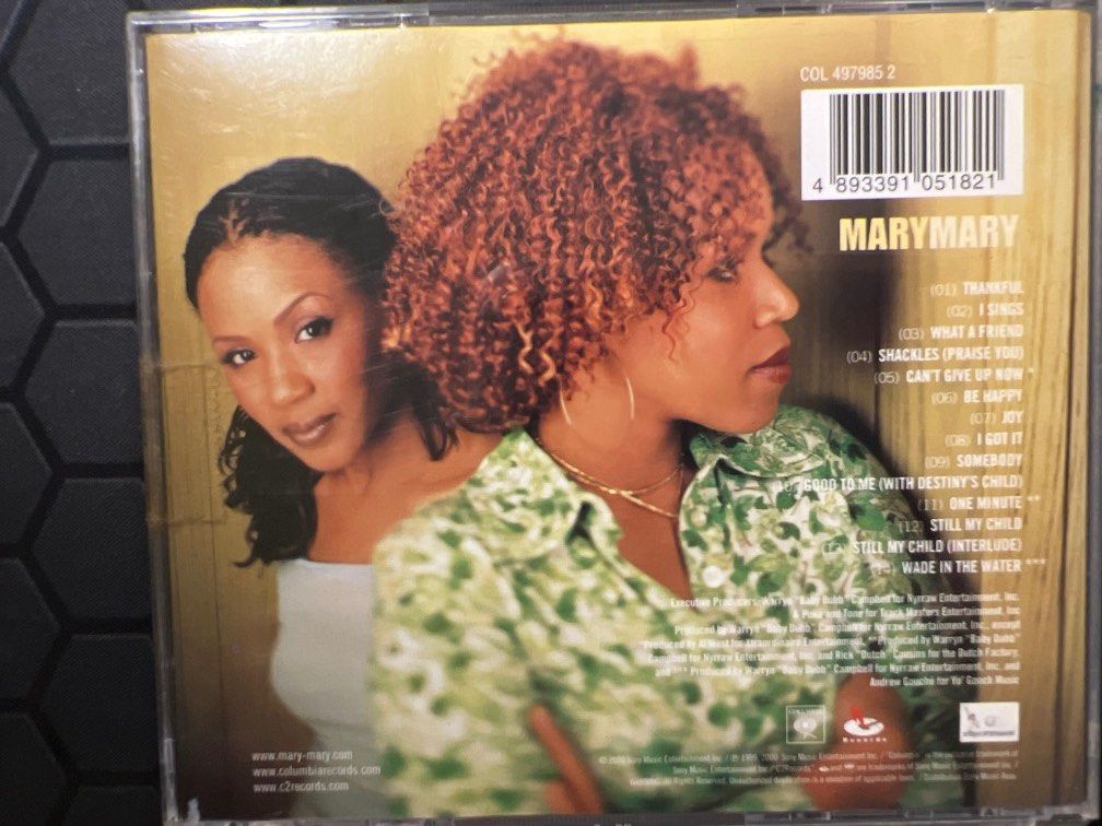 CD MARY MARY, Hobbies & Toys, Music & Media, CDs & DVDs on Carousell