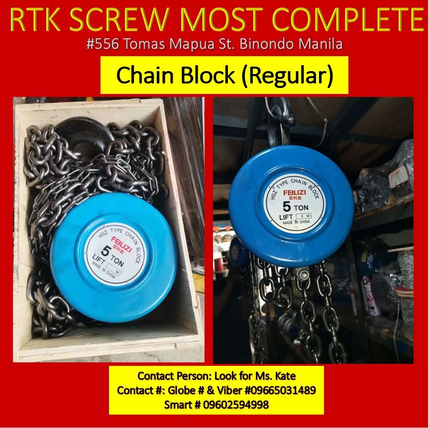 Chain Block (Regular) on Carousell