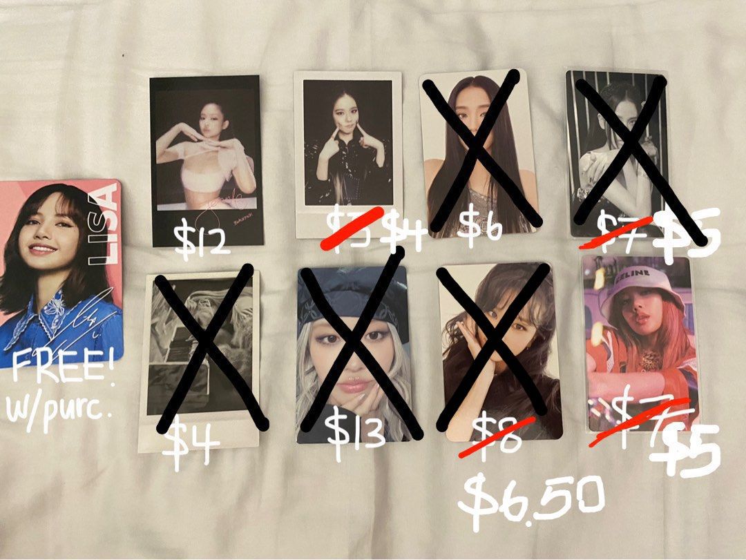 CHEAP blackpink photocards, Hobbies & Toys, Memorabilia & Collectibles ...