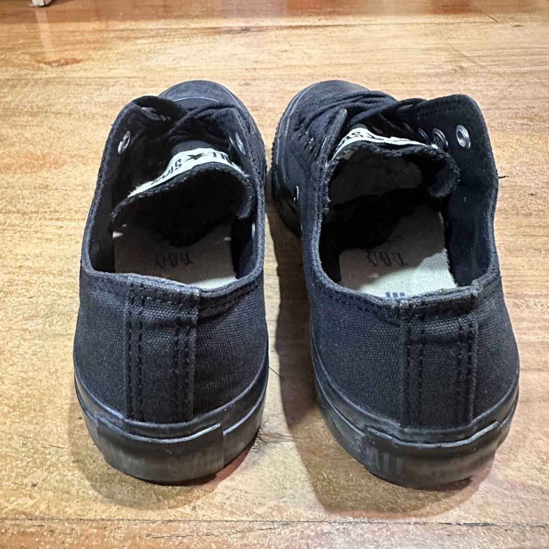 Chuck Taylor All Star Classic Low Top Monochrome Black Unisex (Men's 5. ...