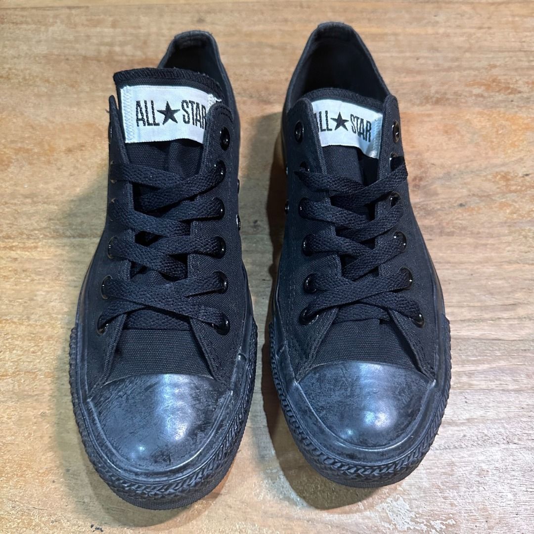 Chuck Taylor All Star Classic Low Top Monochrome Black Unisex (Men's 5. ...