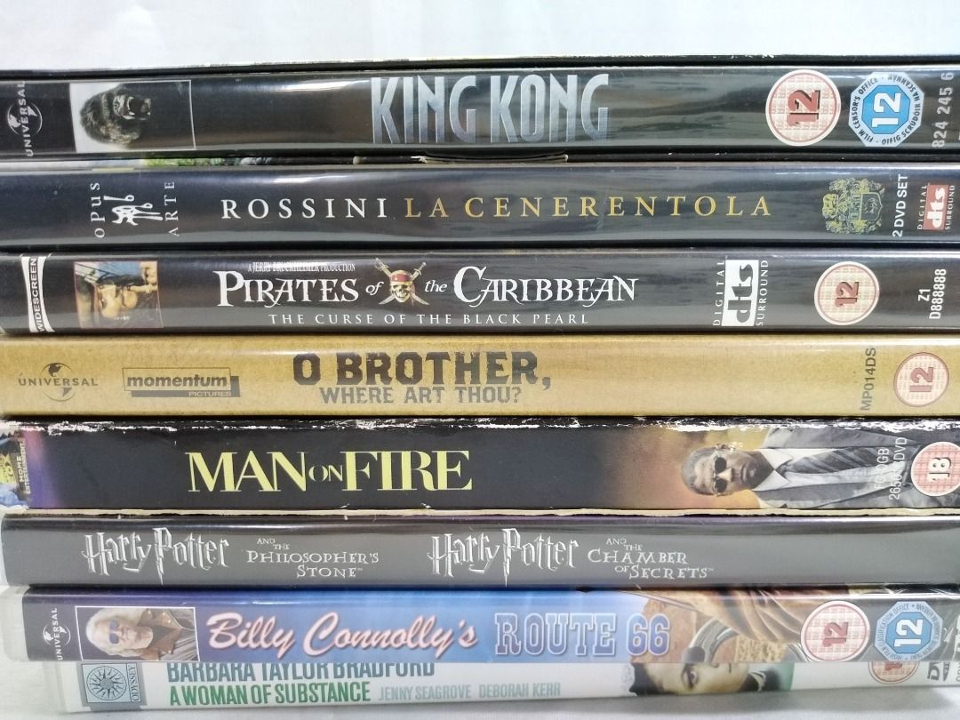 Classic blockbuster double disc DVD movies from the UK @ 220 each on ...