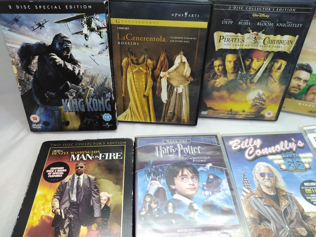 Classic blockbuster double disc DVD movies from the UK @ 220 each on ...