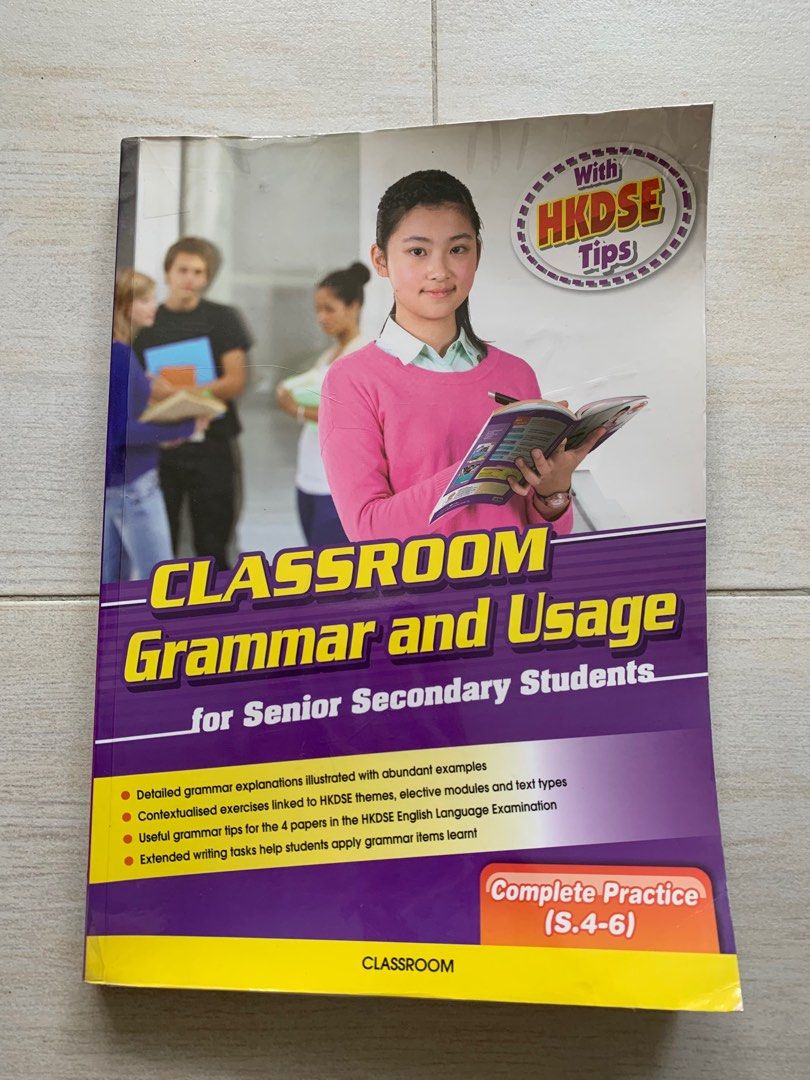 CLASSROOM Grammar and Usage for Senior Secondary Students, 興趣及遊戲, 書本 & 文具, 教科書 - Carousell
