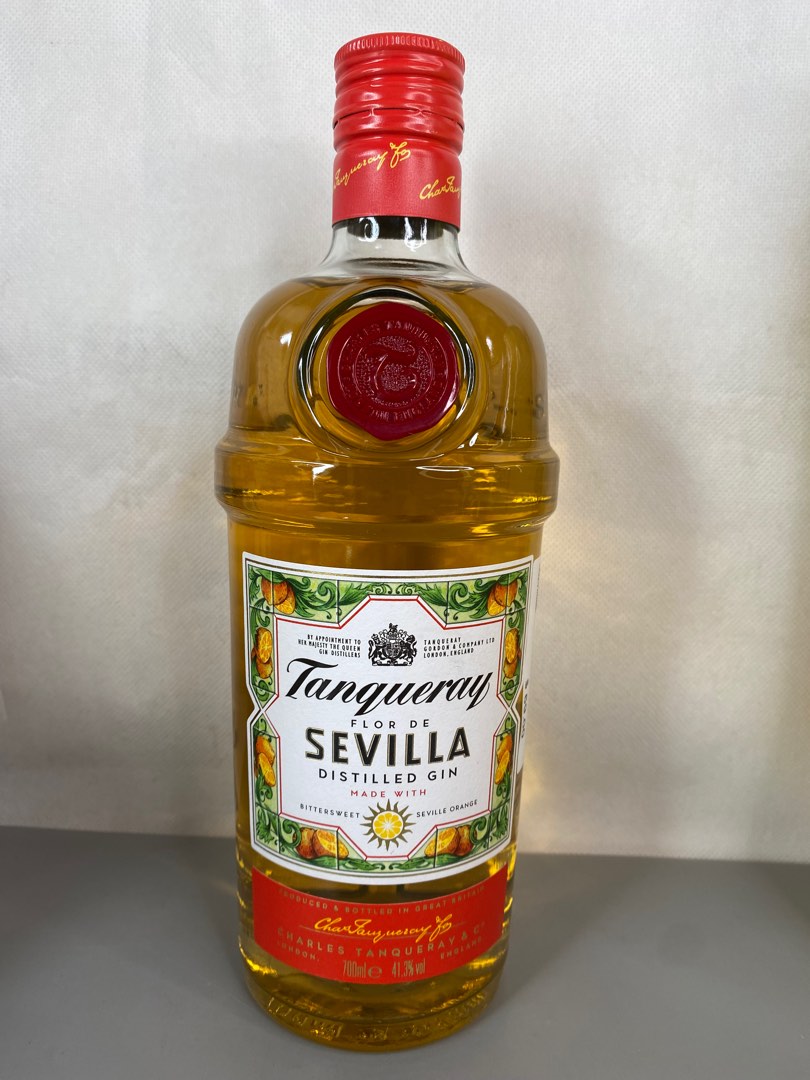 Clearance Sales-Sevilla Tanqueray 700ml Gin, Food & Drinks, Alcoholic ...