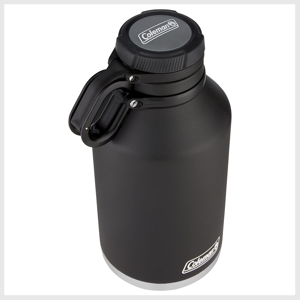 Coleman Insulated Stainless Steel Growler (Black) (64 Oz), Furniture ...