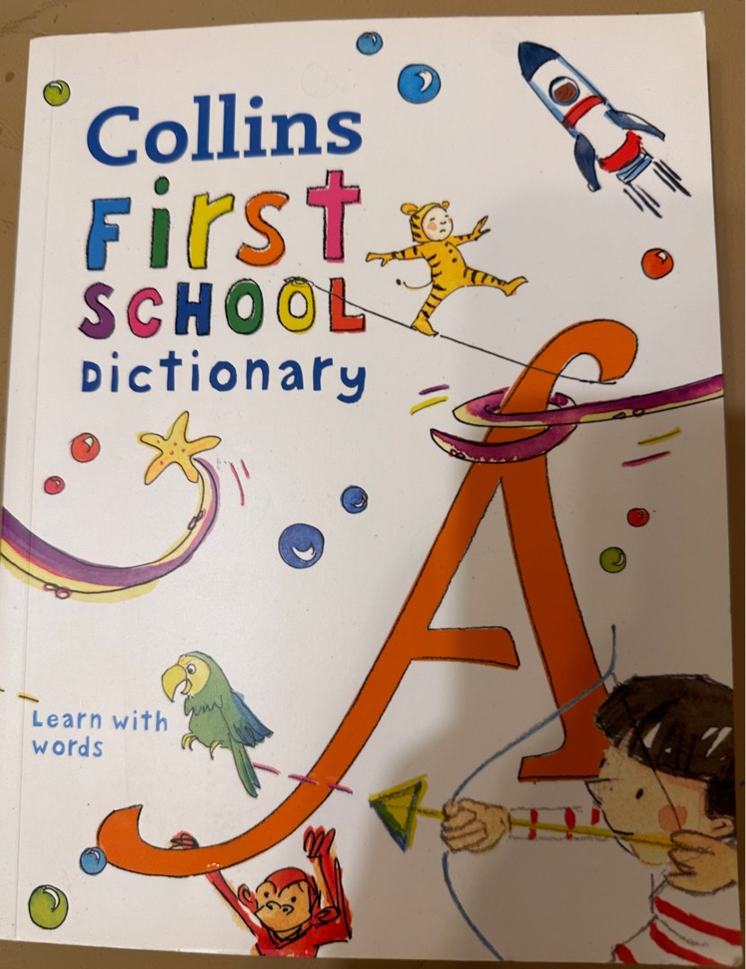小一英文字典-Collins First School Dictionary (原價HK$130）, 興趣及遊戲, 書本 & 文具, 教科書 ...