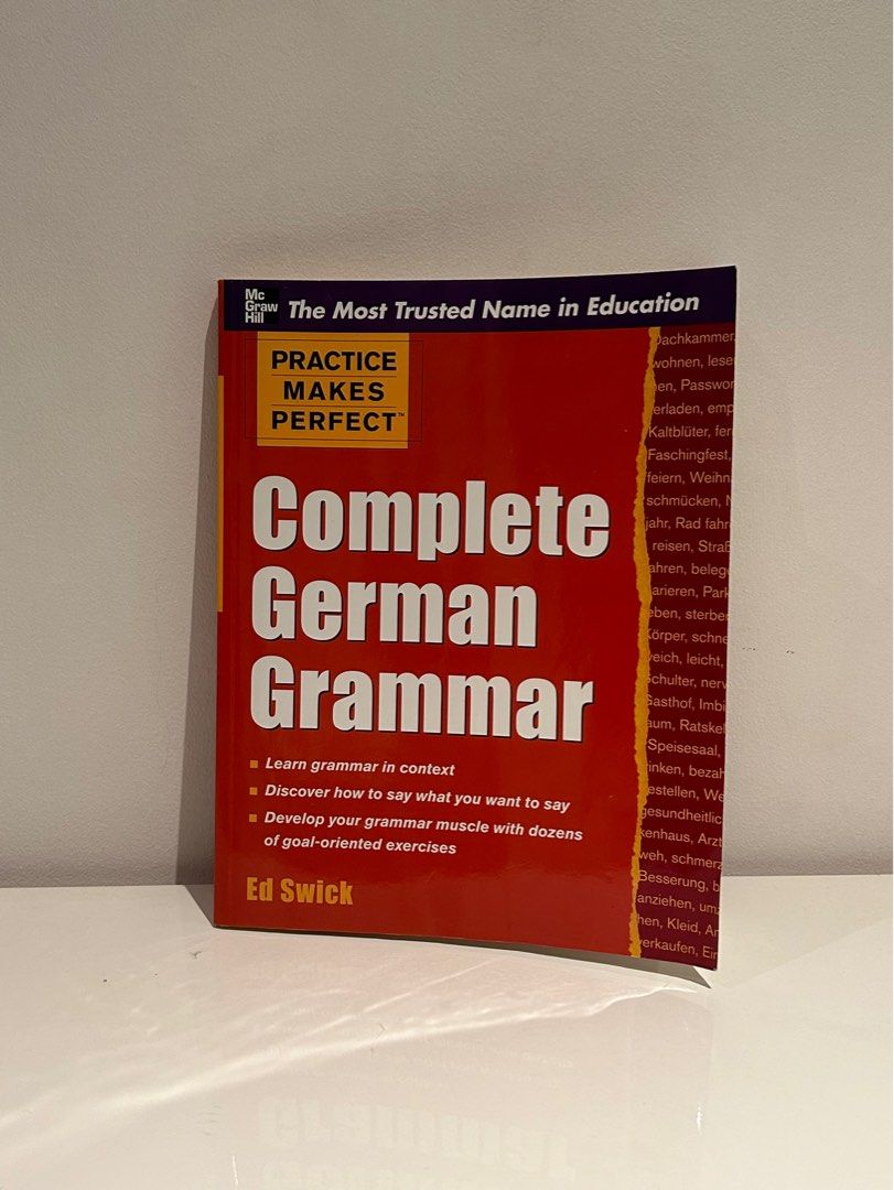 Complete German Grammar Textbook / Exercise book, Hobbies & Toys, Books ...