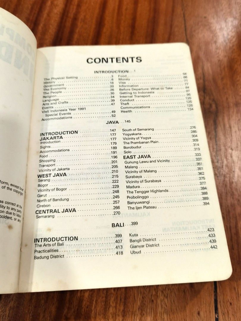 Complete Guide To Indonesia Visit Indonesia Year 1991 Vintage Book ...