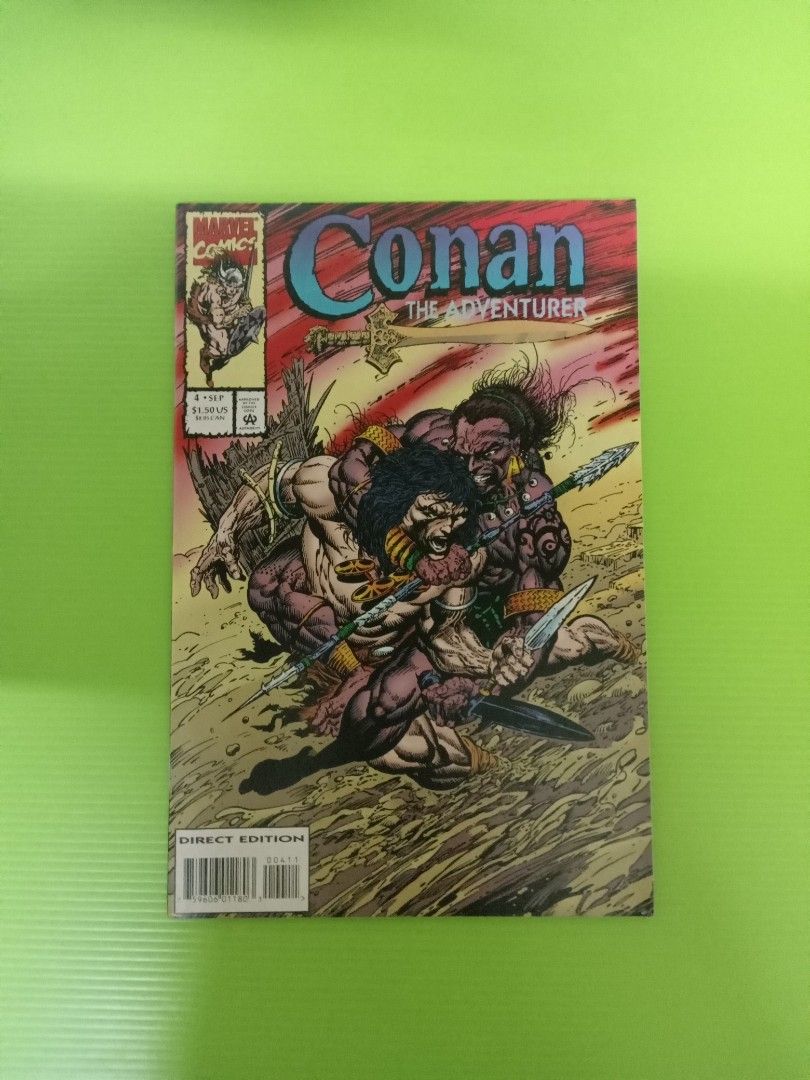 Conan The Adventurer #4 ( Rafael Kayanan - Cover Art ) Marvel Comics ...