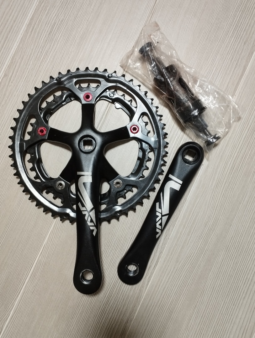 Crankset 130 BCD 53/39t, come with BB, Sports Equipment, Bicycles ...