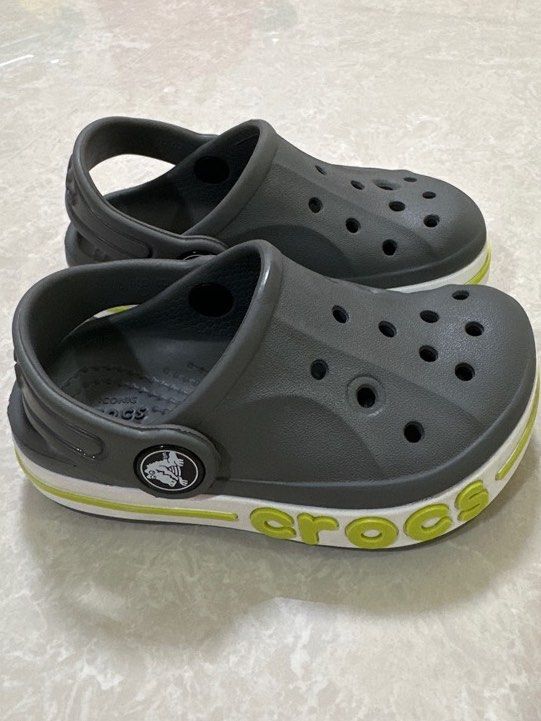 Crocs Toddler Bayaband Clog Size C6, Babies & Kids, Babies & Kids ...