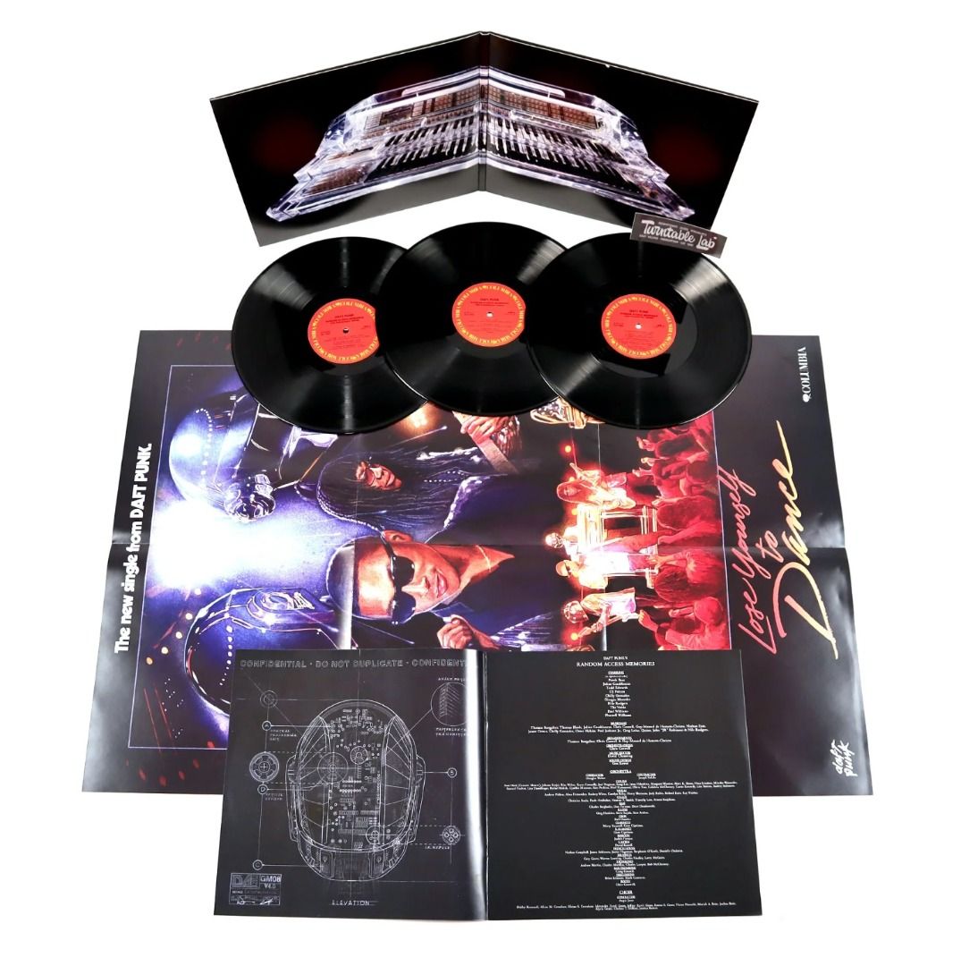 DAFT PUNK - Random Access Memories (10th Anniversary Edition Triple ...