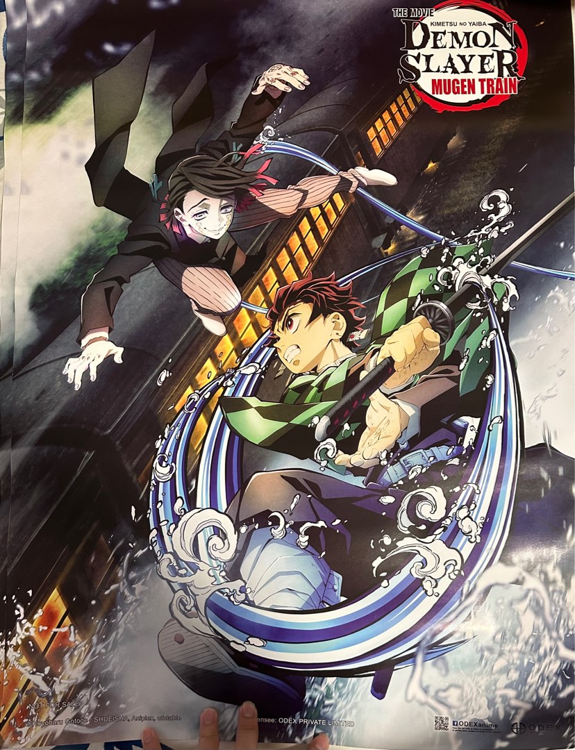 Demon Slayer Mugen Train Posters, Hobbies & Toys, Memorabilia ...