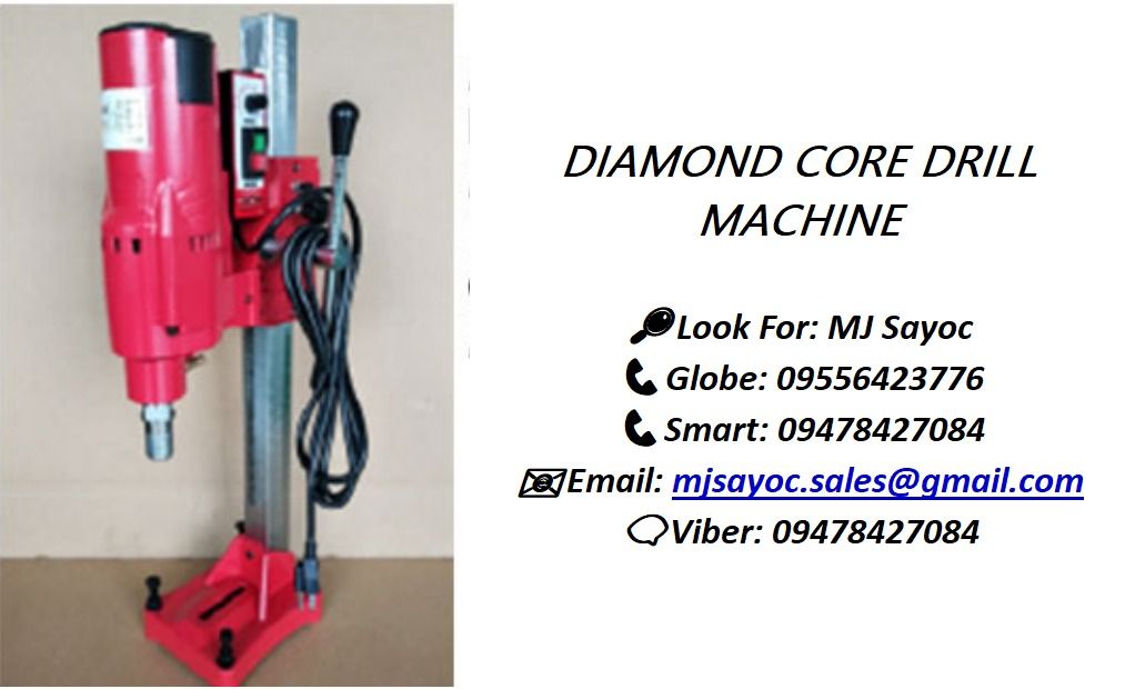 DIAMON CORE DRILL MACHINE, Commercial & Industrial, Industrial ...
