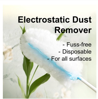 Disposable magic duster with handle refill electrostatic dust removal ...