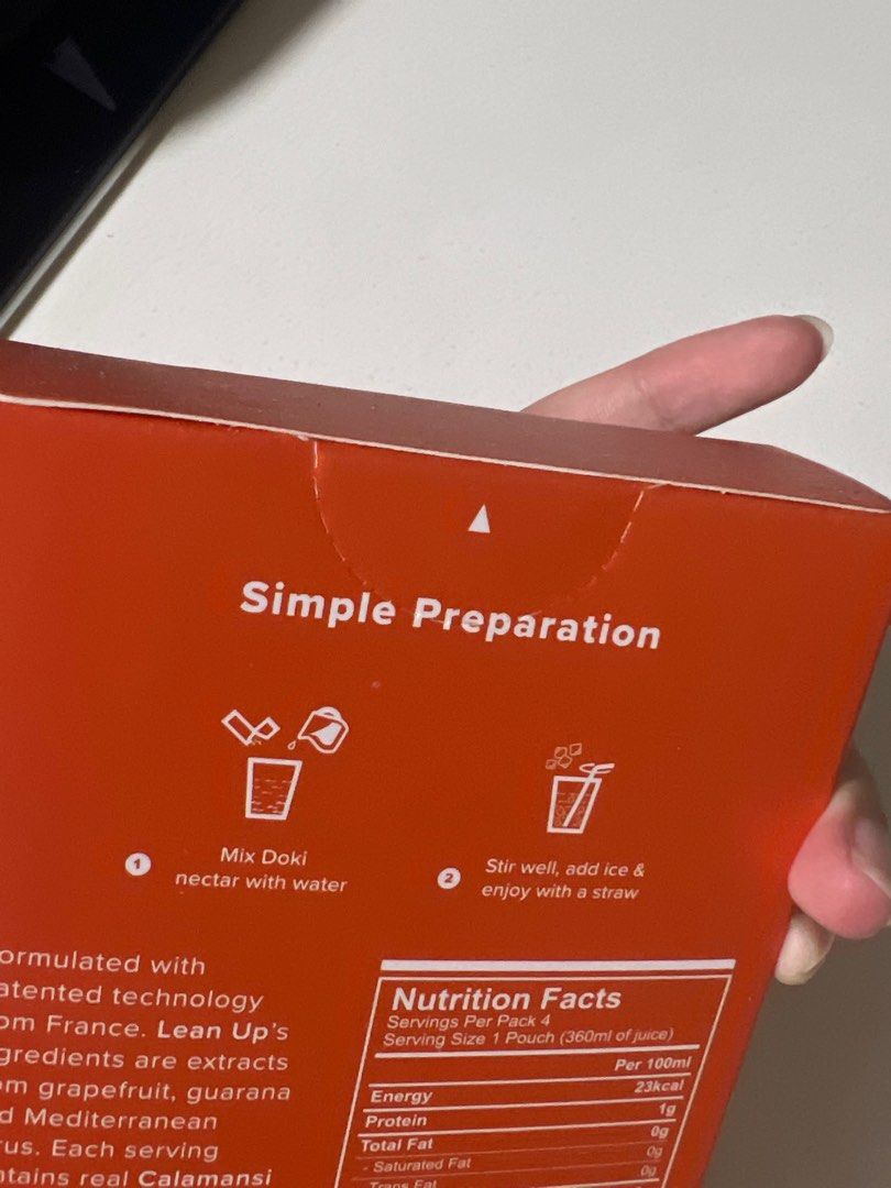 dokidoki lean up calorie burning juice, Health & Nutrition, Health ...