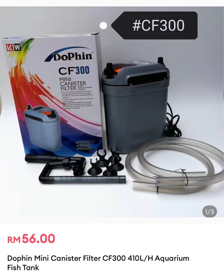 dophin cf300 filter, Pet Supplies, Homes & Other Pet Accessories on ...