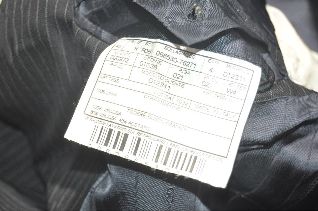 Dormeuil - 2B Wool Striped Suit on Carousell