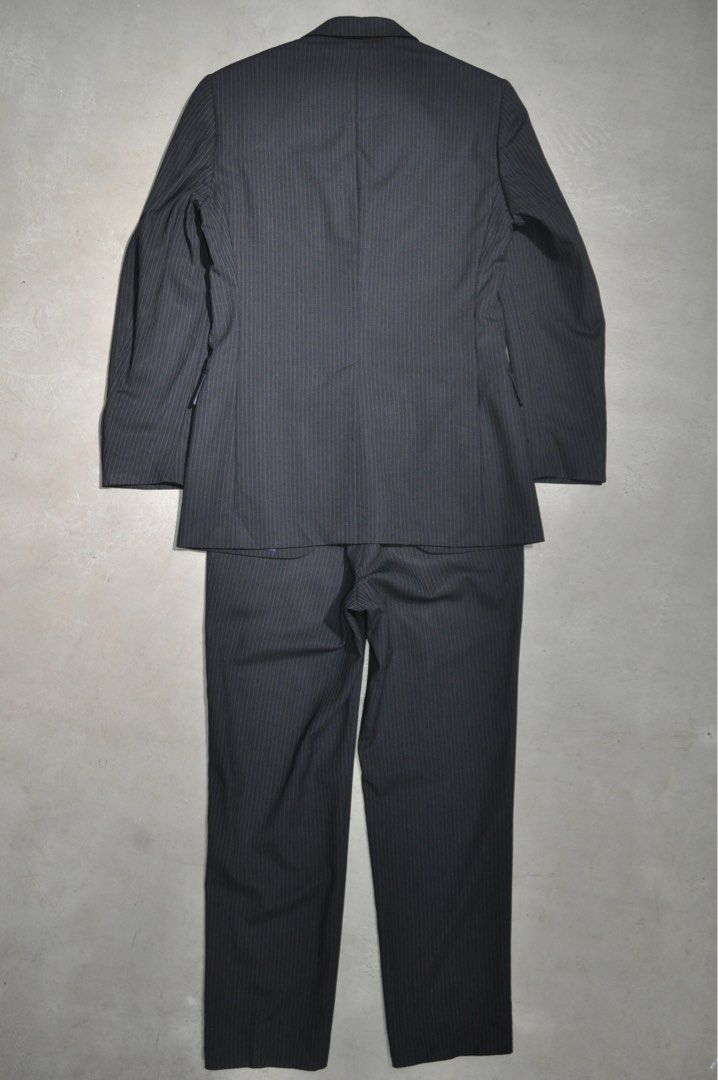 Dormeuil - 2B Wool Striped Suit on Carousell