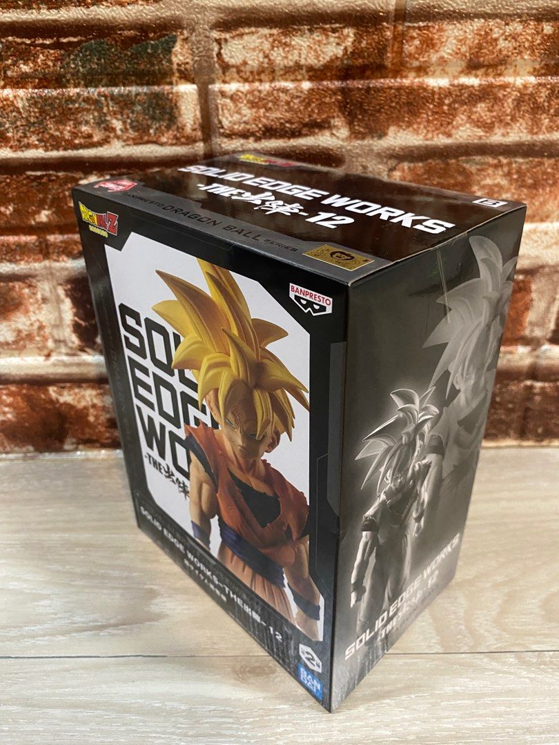 Dragon Ball Z Solid Edge Works Vol.12 Super Saiyan Gohan Figure Gold ...