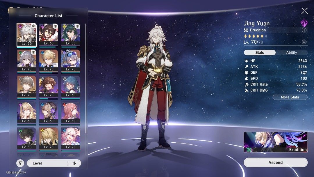 TL 60 E1 luocha, JY, Bronya+lc, SW, gepard, clara lc, e6 sushang ...