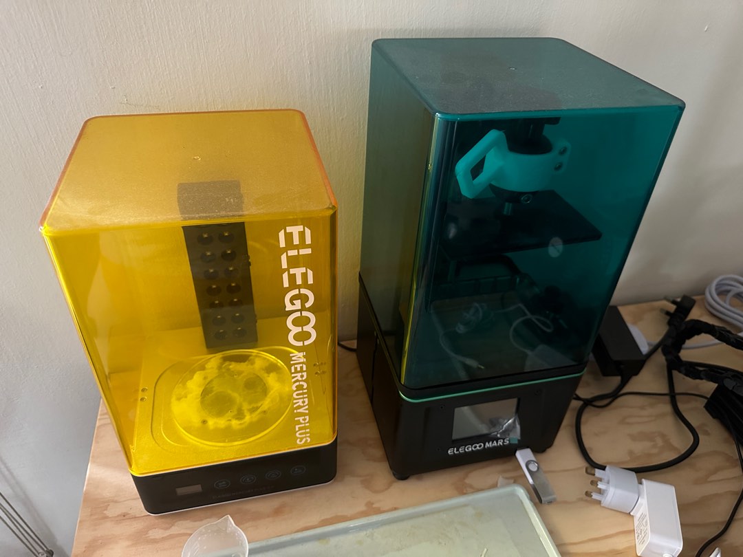 Elegoo Mars 2 3D printer, Computers & Tech, Printers, Scanners ...