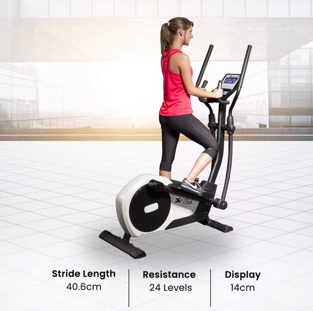 Elliptical cross trainer, Sports Equipment, Exercise & Fitness, Cardio ...
