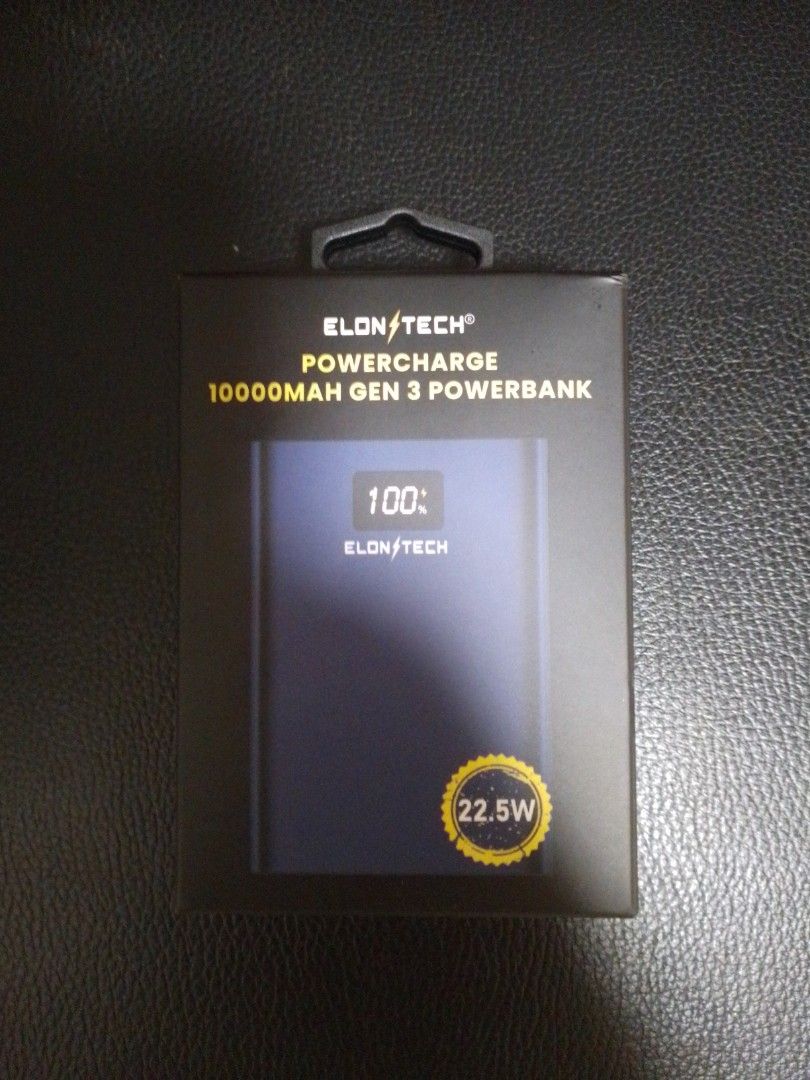 GEN 3 Elon Tech 22.5W Powerbank 10000mah, Mobile Phones & Gadgets ...