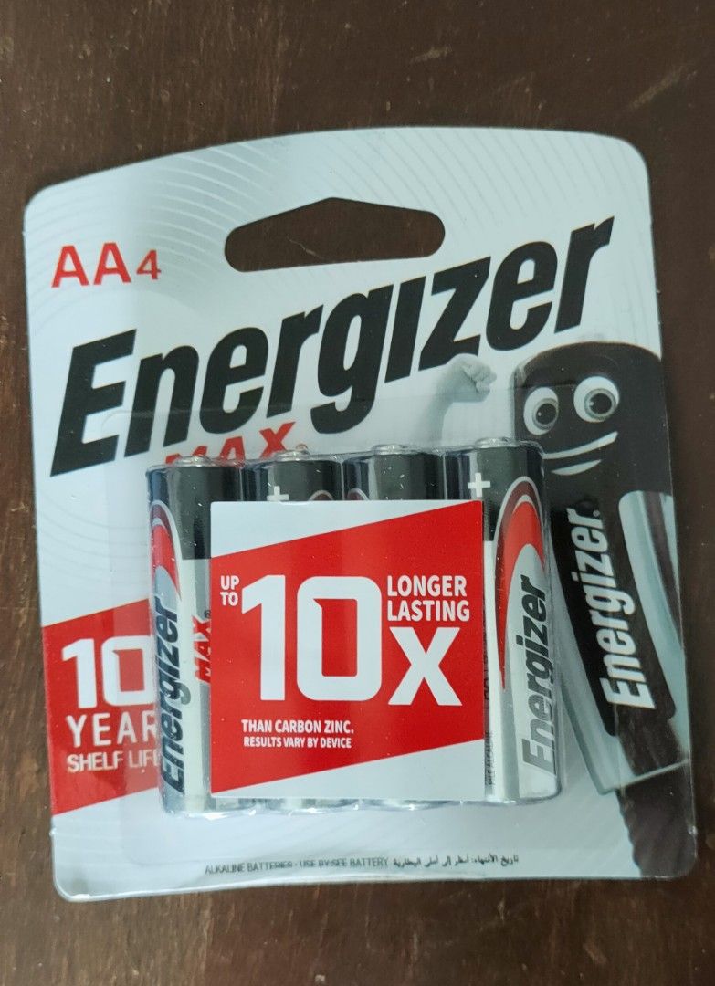 energizer batter AA4 and AAA4, Photography, Photography Accessories ...
