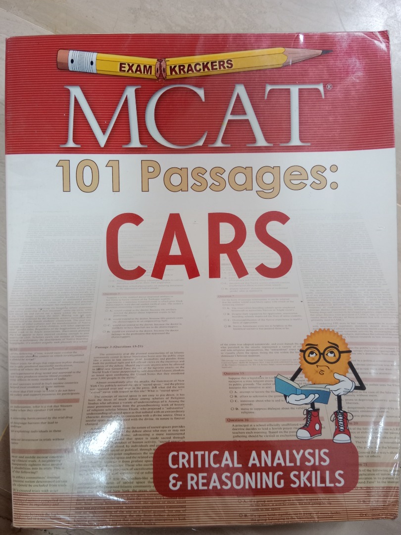 Exam Krackers 101 Passages CARS, Hobbies & Toys, Books & Magazines ...