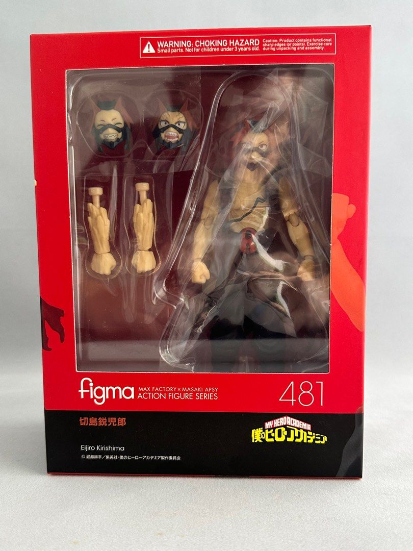 Figma Eijiro Kirishima, Hobbies & Toys, Toys & Games on Carousell