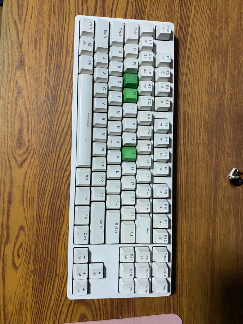 FL ESPORT F11 Mechanical Keyboard 84 keys, Computers & Tech, Parts ...