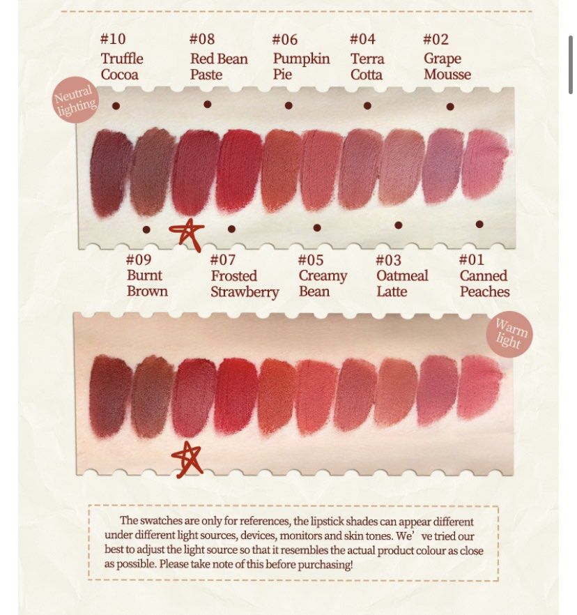 Flower Knows Circus Matte Lip Mud (08 Red Bean Paste), Beauty ...