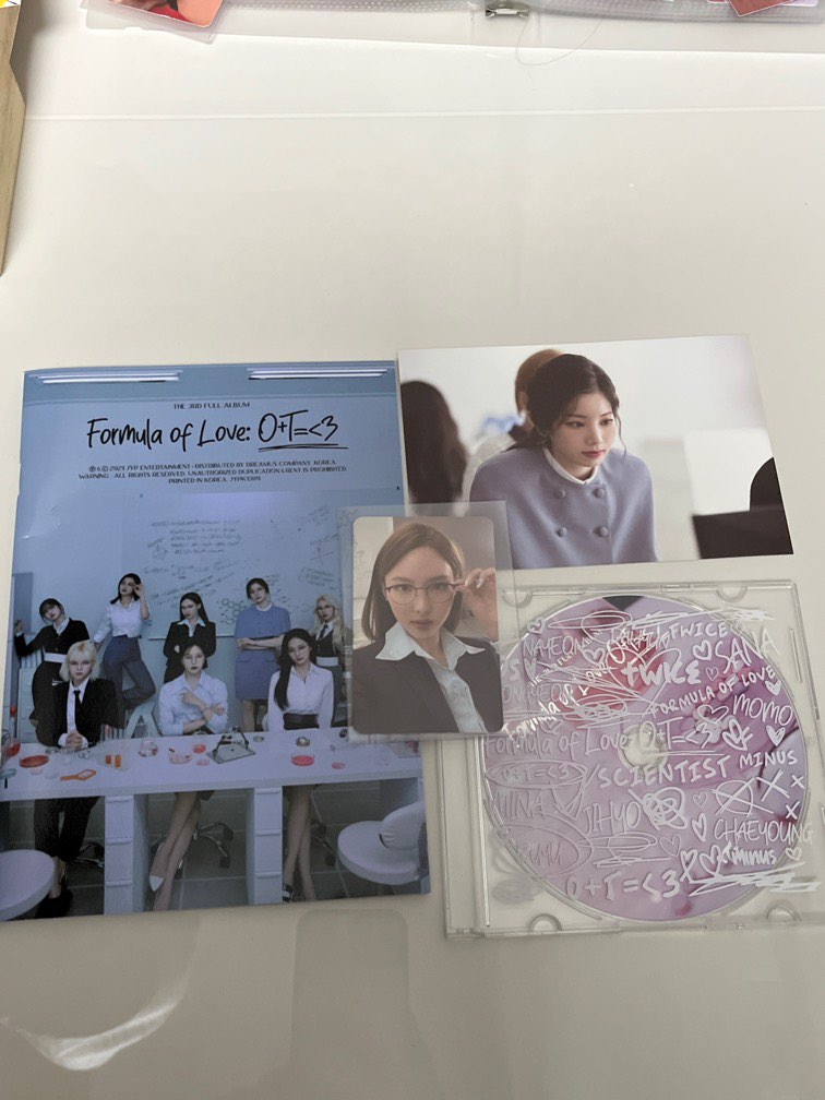 Formula of love result file ver TWICE, Hobbies & Toys, Memorabilia ...