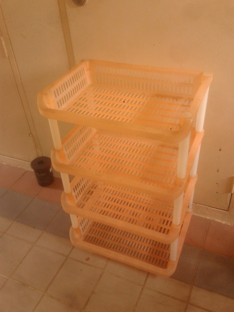 Free - Four Level Plastic Racks/Shelves, Furniture & Home Living ...