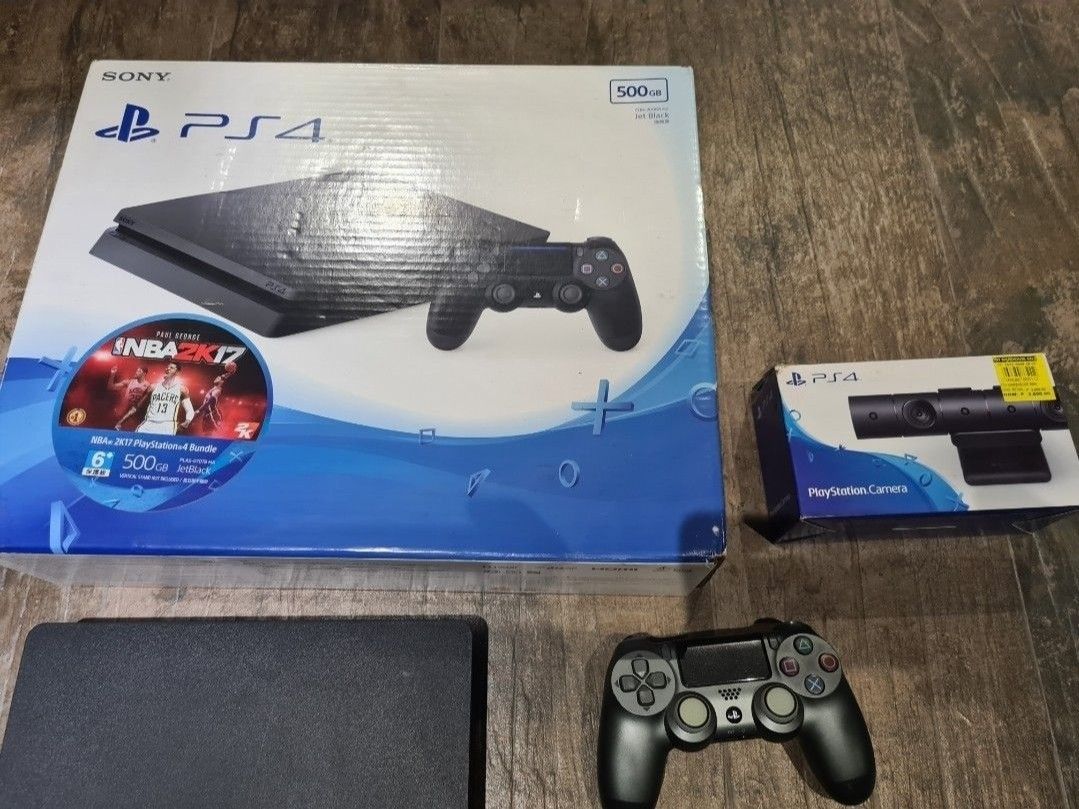 FS/FSwap Playstation 4 Slim (PS4) + DS4 + PS Camera + Games, Video ...
