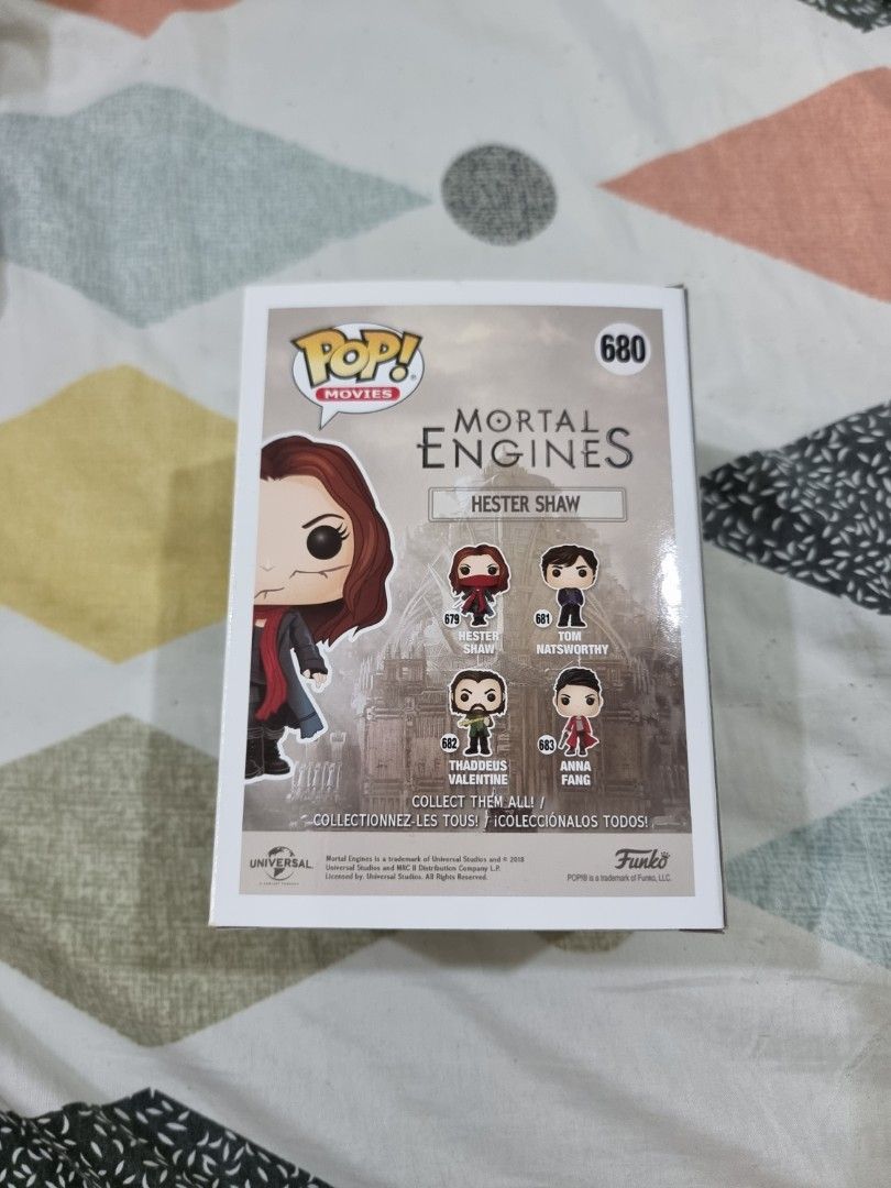 Funko Pop Movies Mortal Engines Hester Shaw 680 Hot Topic Exclusive ...