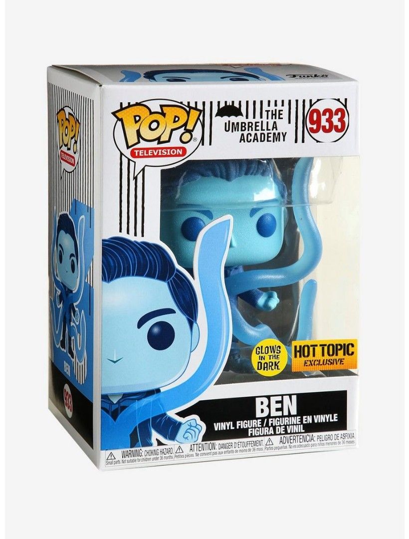 Funko Pop! Television #936: The Umbrella Academy - Ben Glow in the Dark ...