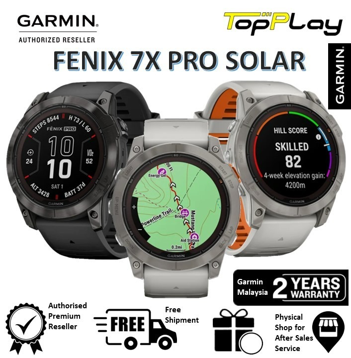 GARMIN FENIX 7 PRO SERIES - Outdoor Multisport Mapping Smartwatch ...