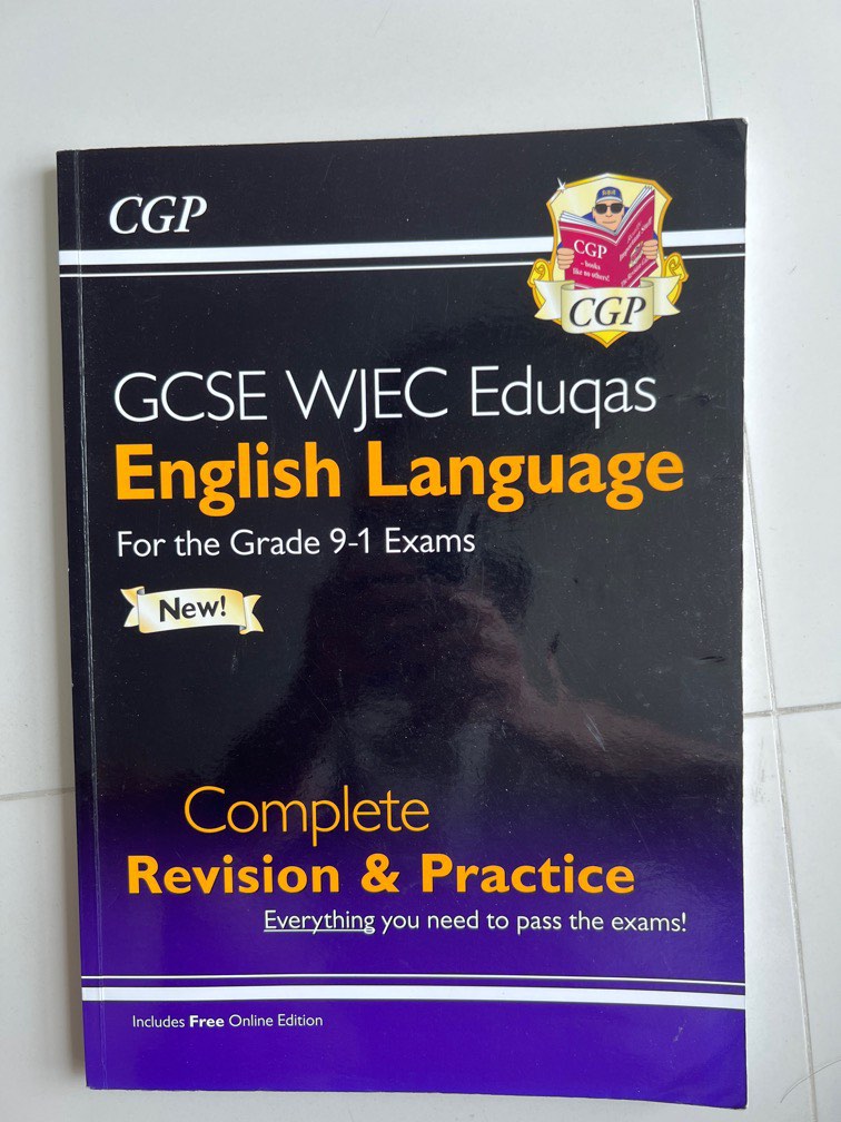 GCSE Eduqas English Language Revision Guide, 興趣及遊戲, 書本 & 文具, 教科書 ...